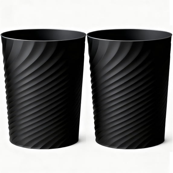 Bathroom Trash Can 1.8 Gallon Small Waste Basket Garbage Can for ...