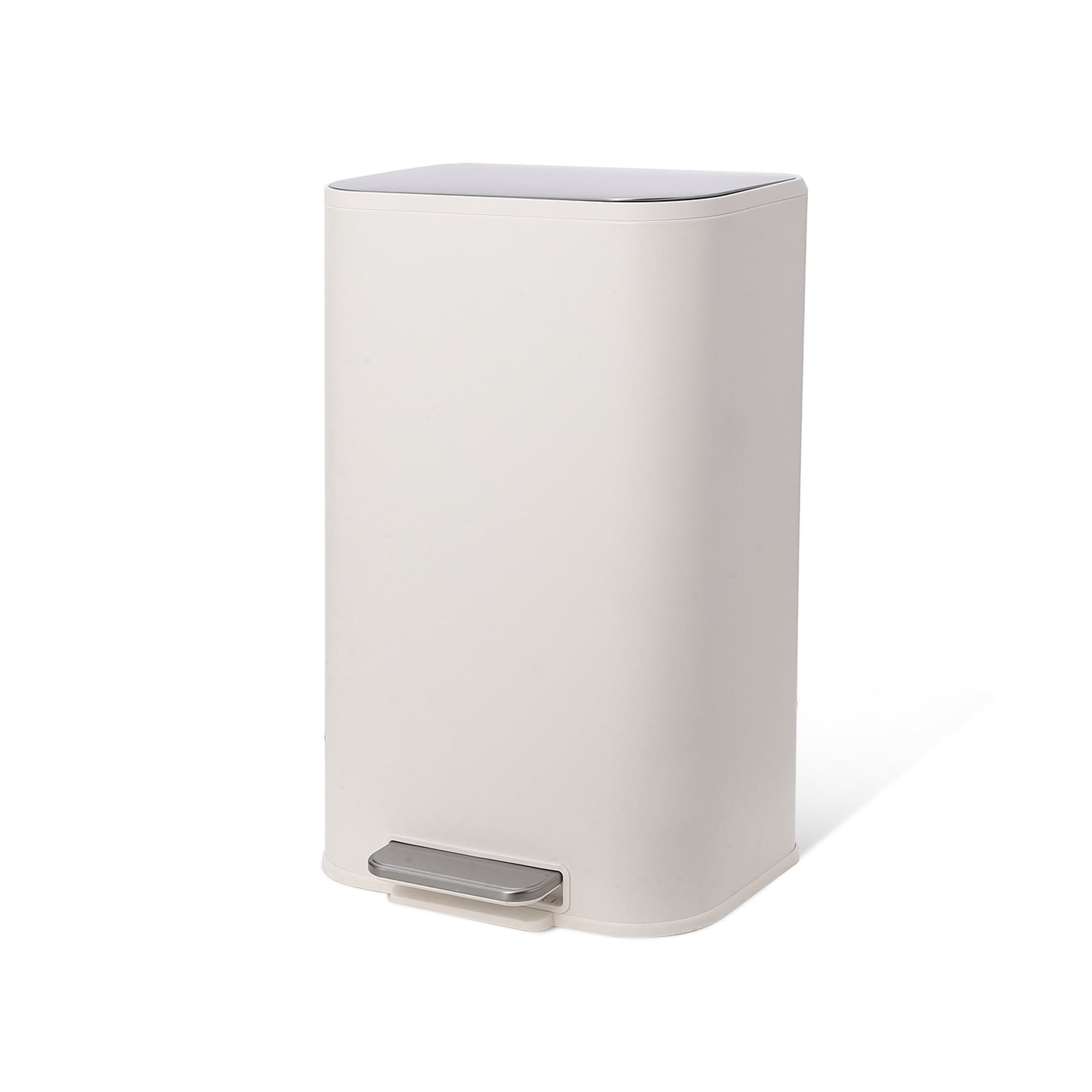 Bathroom Trash Can, 5.3 Gal/20L Stainless Steel Waste Bin, Soft-Close ...