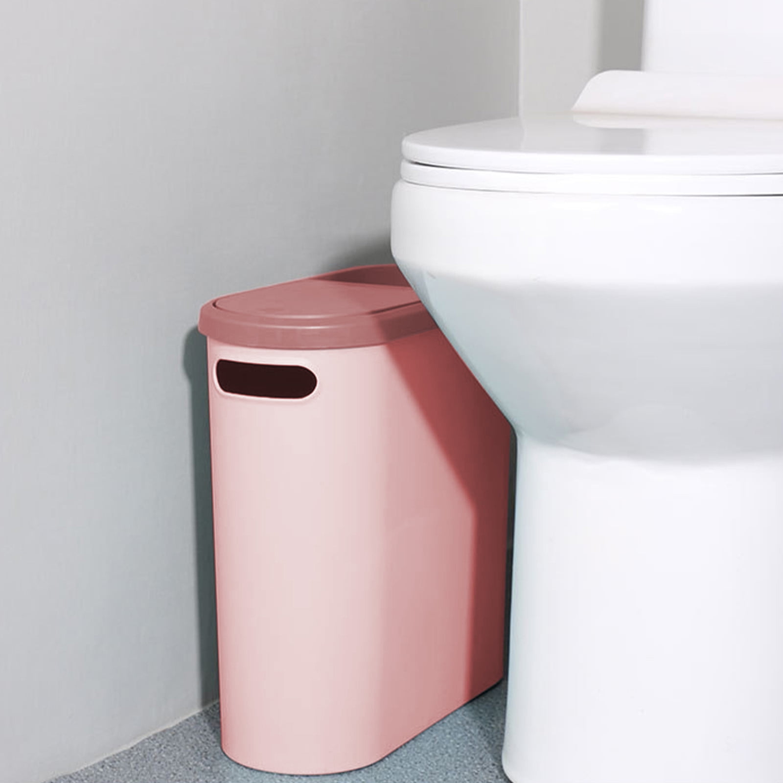 Bathroom Trash Can Contactless Trash Can Large Capacity Trash Can ...