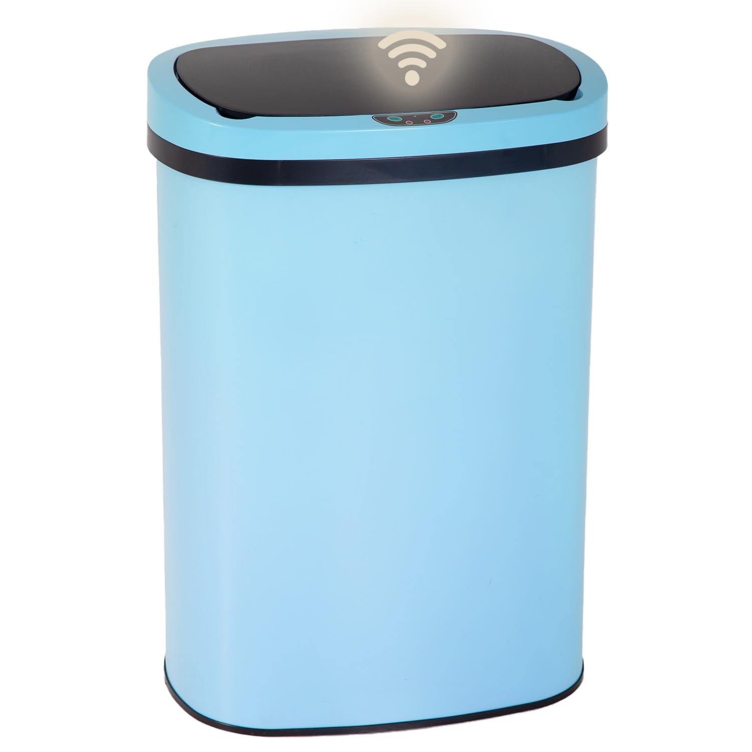Bathroom Trash Can with Lid, 13 Gallon 50 Liter Kitchen Trash Can ...
