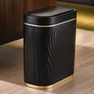 (3 pack) Liba Touchless Motion Sensor Trash Can, Waterproof for Kitchen ...
