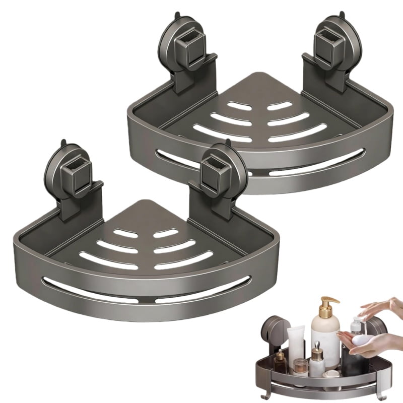 Bathroom Triangle Shelf, 2026 Upgraded Bathroom Storage Rack Corner ...