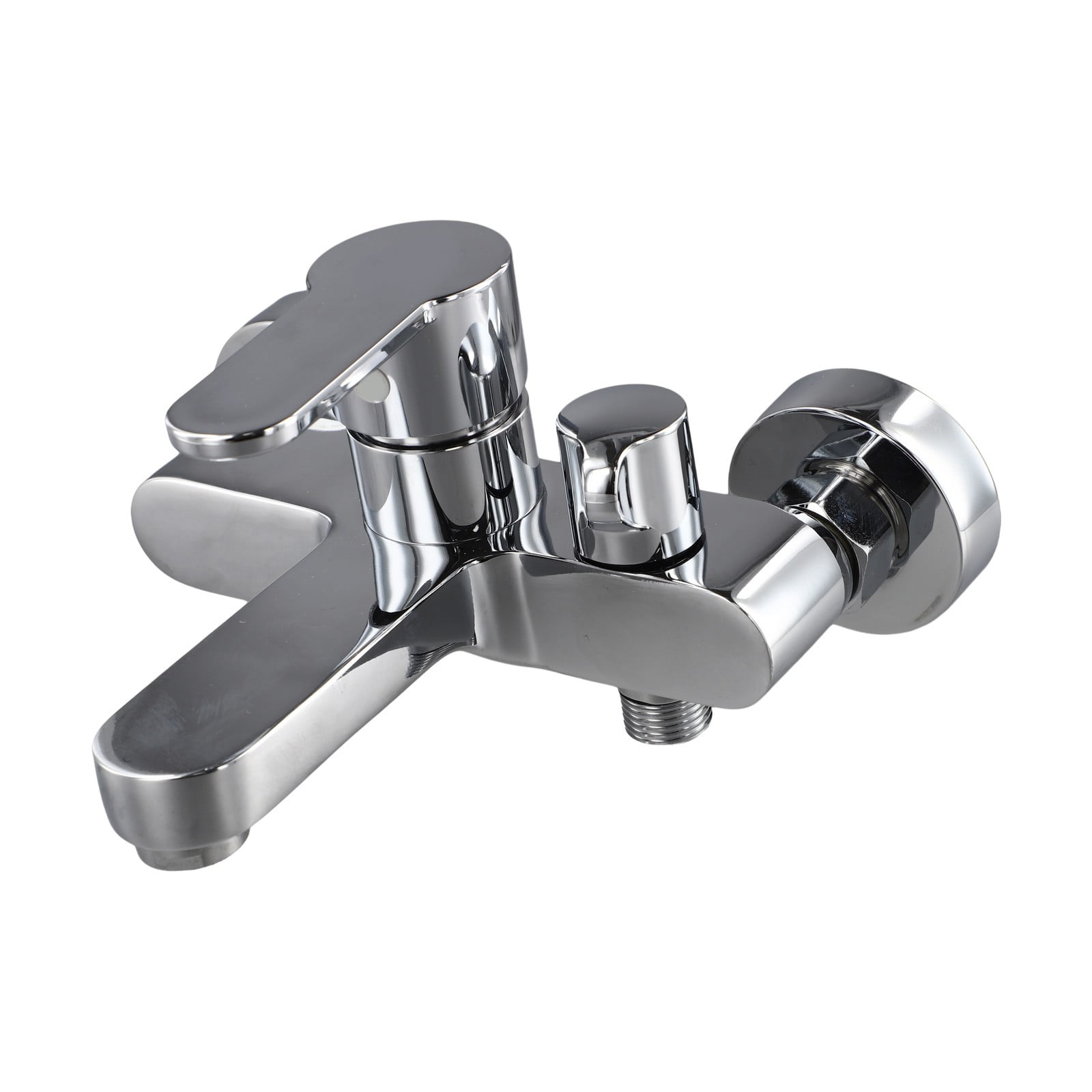 Bathroom Triple Shower Faucet Hot and Cold Water Bath Mixer Bathtub Tap ...