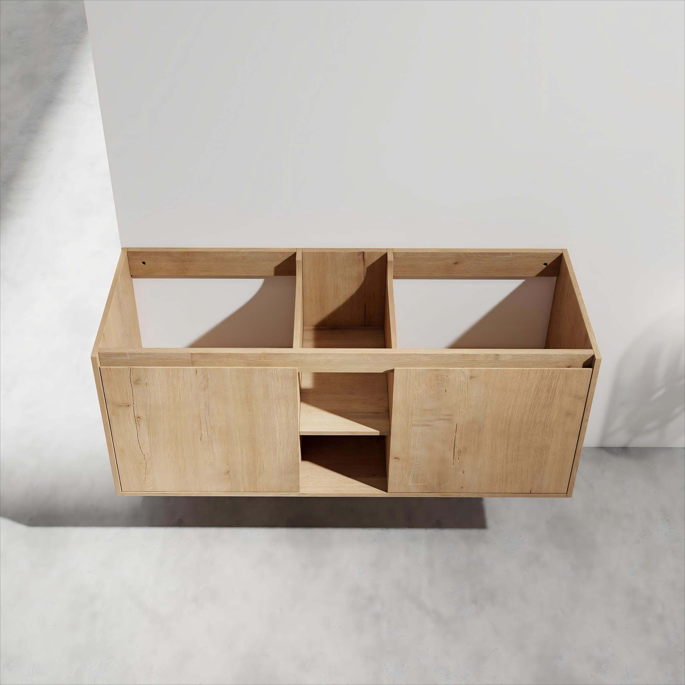 Bathroom Vanity 48" Wall Mounted Bathroom Vanity, Soft Closing Door ...