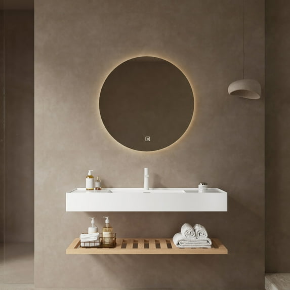 Bathroom Vanity / High - performance Acrylic Integrated Basin ...