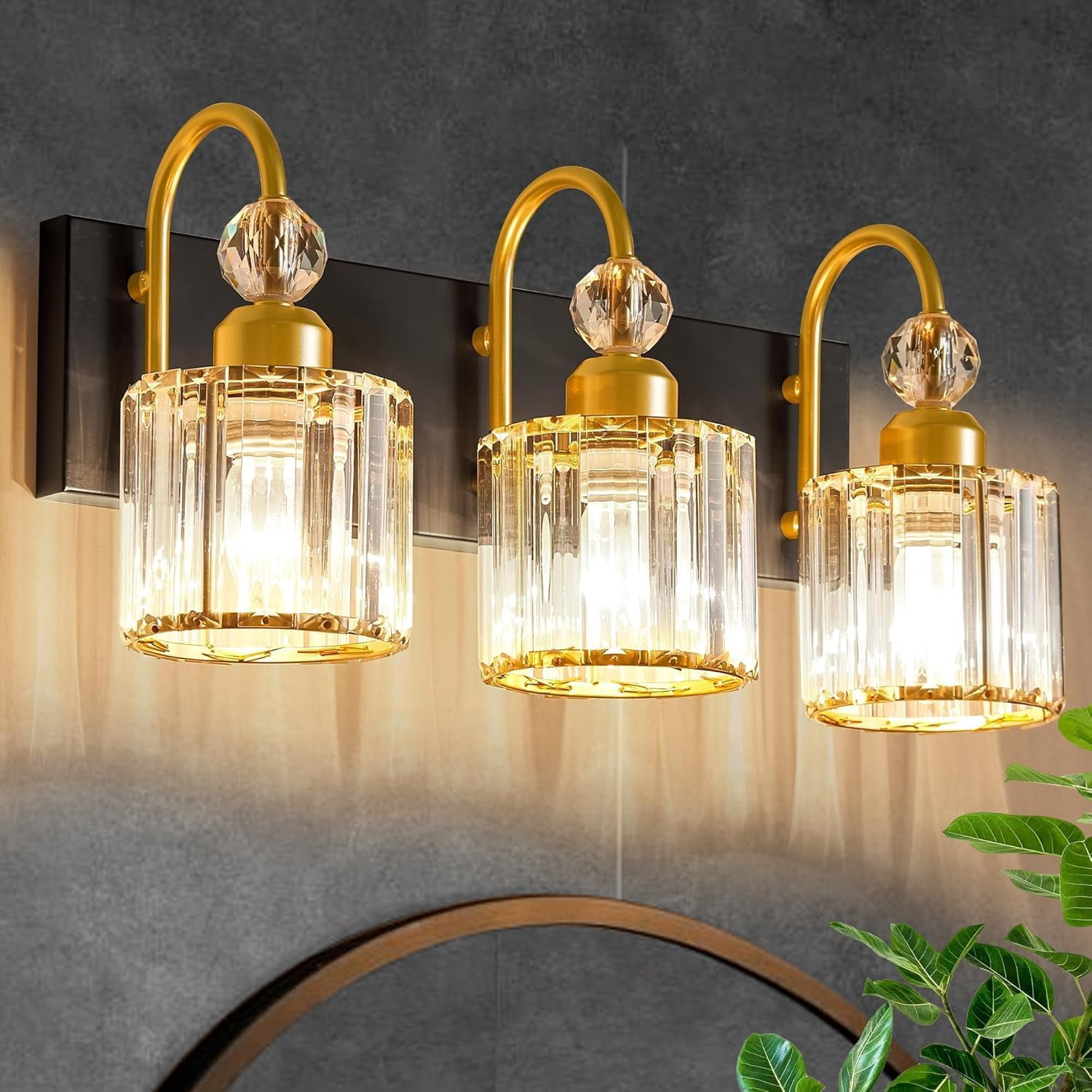 Bathroom Vanity Light Fixtures Over Mirror, Makeup Lighting for Modern ...