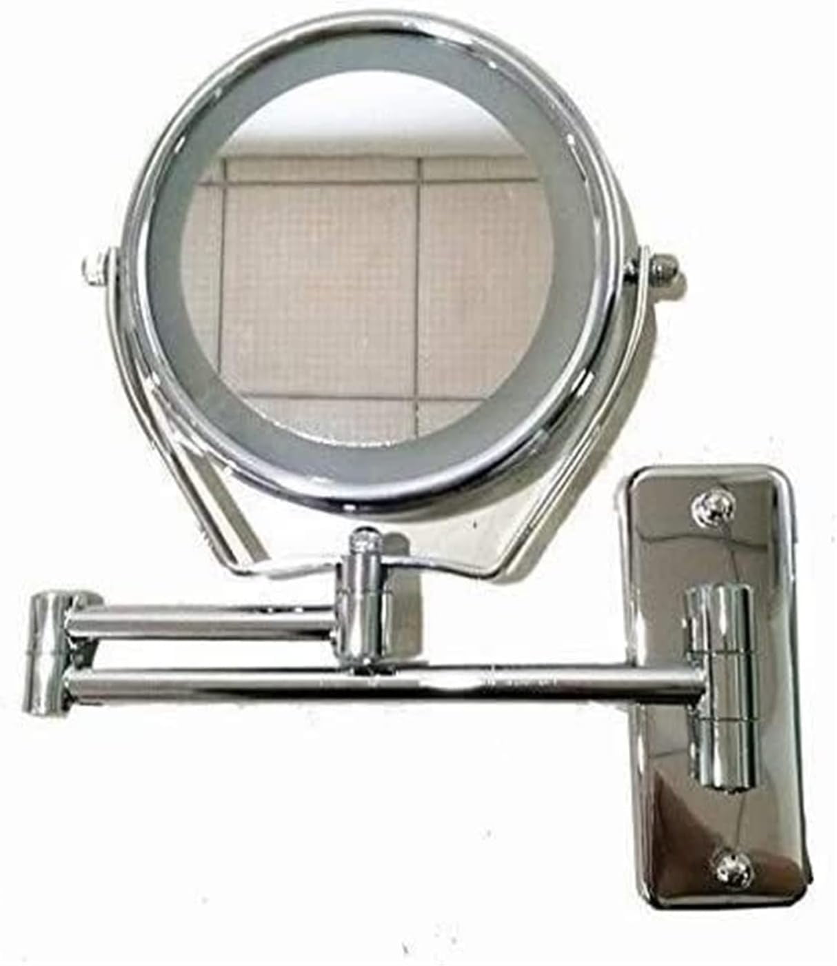 Bathroom Vanity Mirrors LED Wall Mounted Makeup Mirror 7X Magnification ...