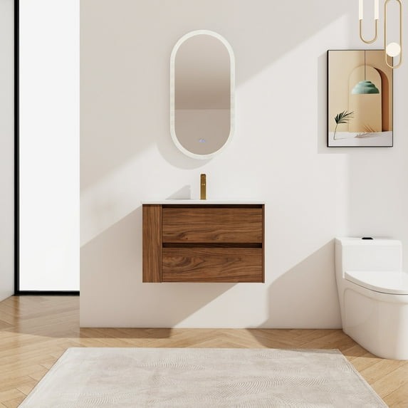 Bathroom Vanity Piece / Plywood Construction, Scratch & Water-Resistant ...