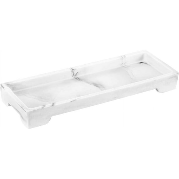 Bathroom Vanity Tray, Resin Toilet Tank Tray, Kitchen Trays, 11" x 4 ...