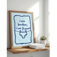Bathroom Wall Art Humorous Typography I See London France Decor ...