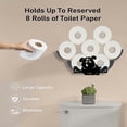 Bathroom Wall Art, Wall Mounted Toilet Paper Holder, Funny Bathroom ...