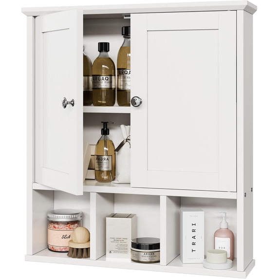 Bathroom Wall Cabinet, Cabinet Wall Mount Organizer Shelf for ...
