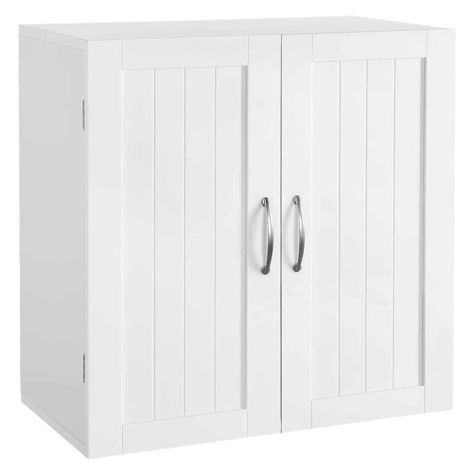 Bathroom Wall Cabinet, Kitchen Storage Cupboard Cabinet with 2 Doors ...