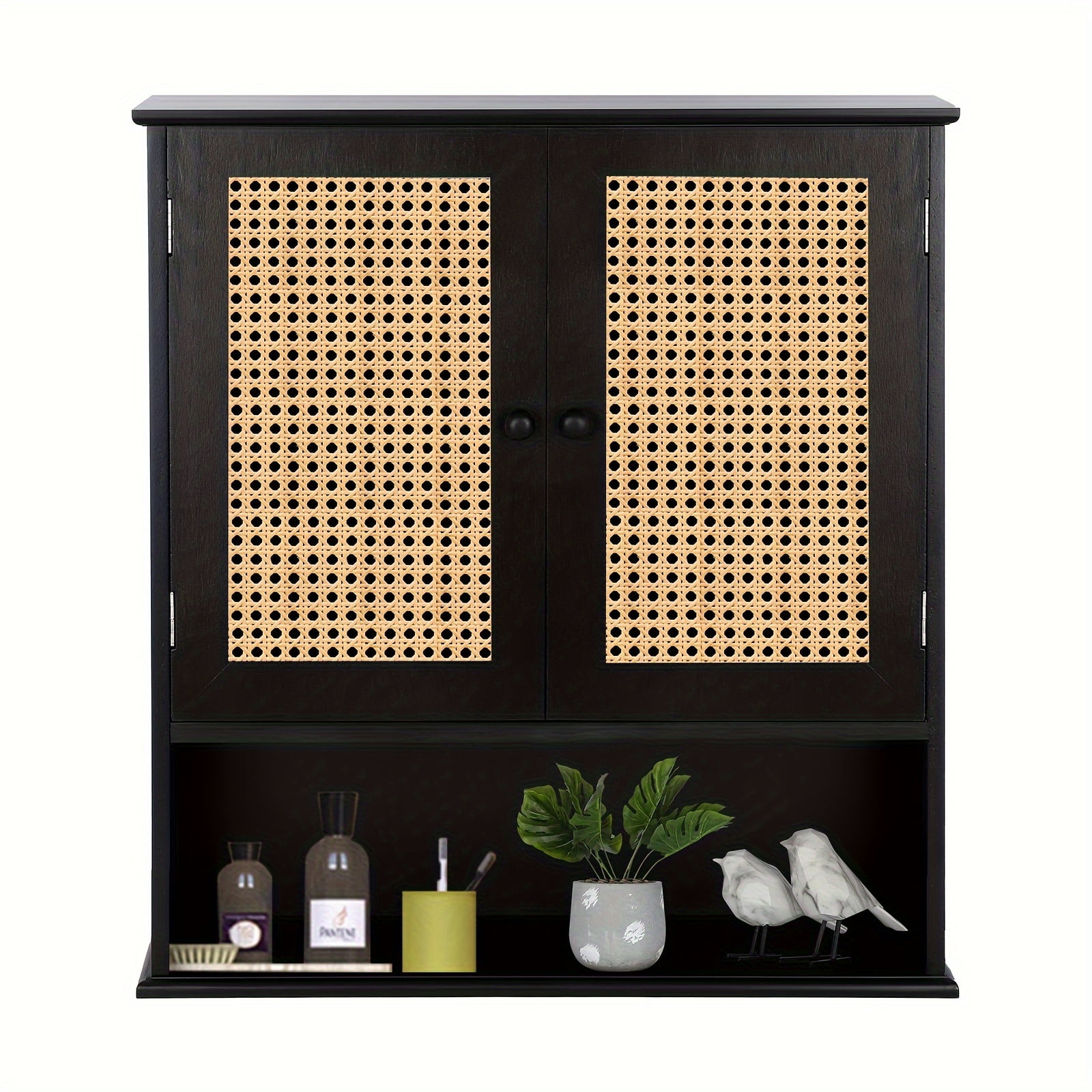 Bathroom Wall Cabinet Wall Mounted Organizer, Over The Toilet Storage ...