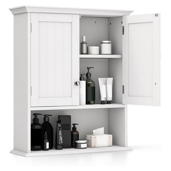Bathroom Wall Cabinet, Space Saving Wall Mounted Medicine Cabinet with ...