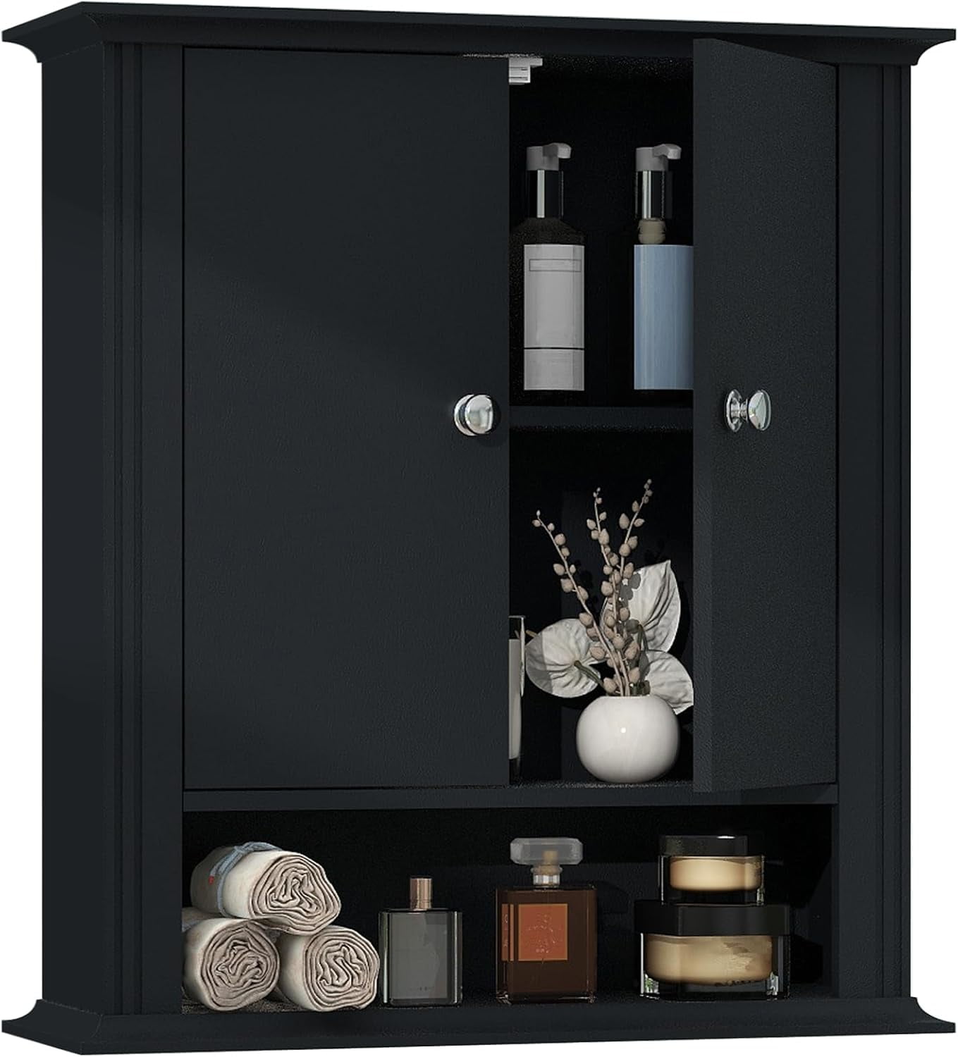 Bathroom Wall Cabinet Over Toilet, Wall Mounted, Medicine Cabinet with ...