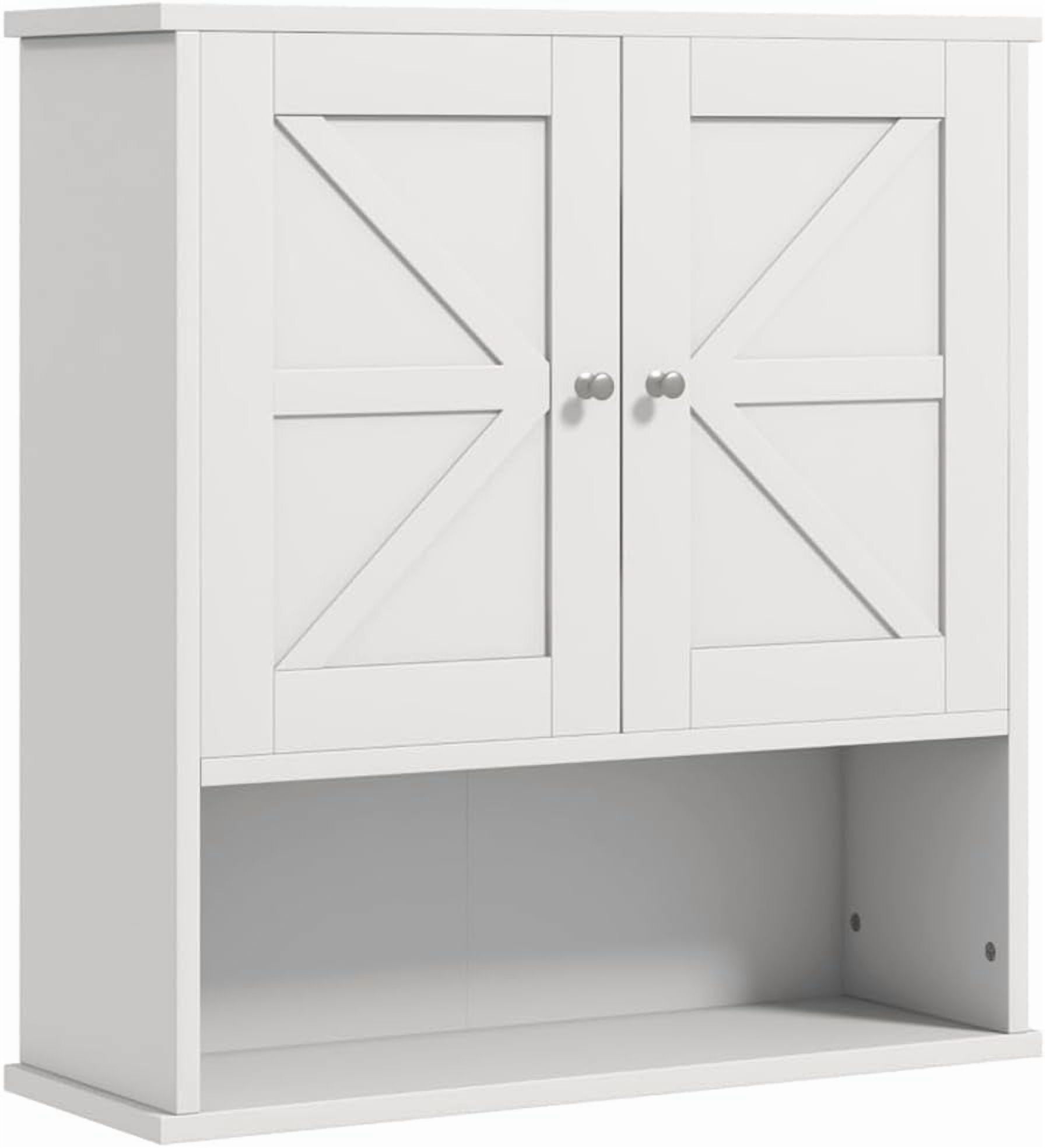 Bathroom Wall Cabinet - Wall Mounted Bathroom Storage Cabinet - Hanging ...