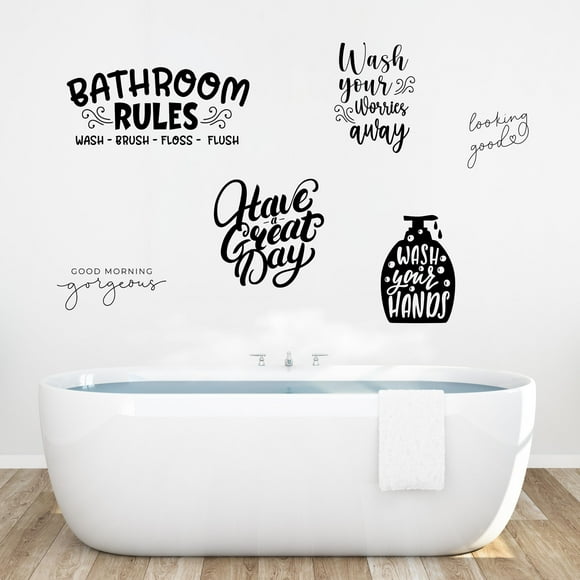 Shower Door Decals