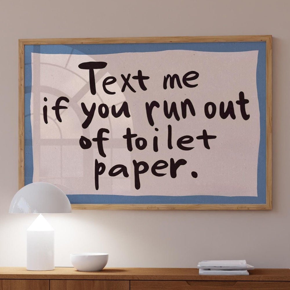 Bathroom Wall Decor, Humorous Posters, Funny Bathroom Print, Trendy ...