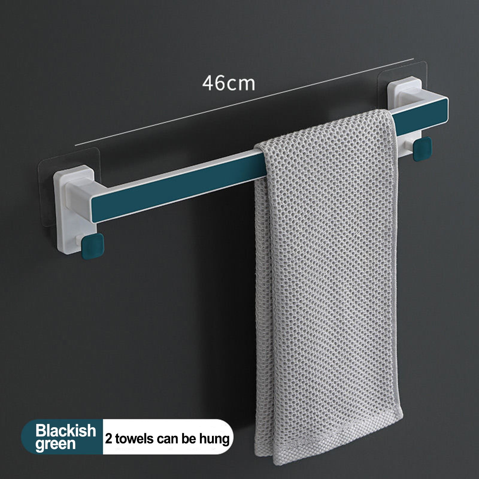 Bathroom wall hanging towel rack bathroom suction cup towel rack ...