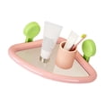 Bathroom Wall Mount Storage Rack With Drainage Holes PET Materials ...