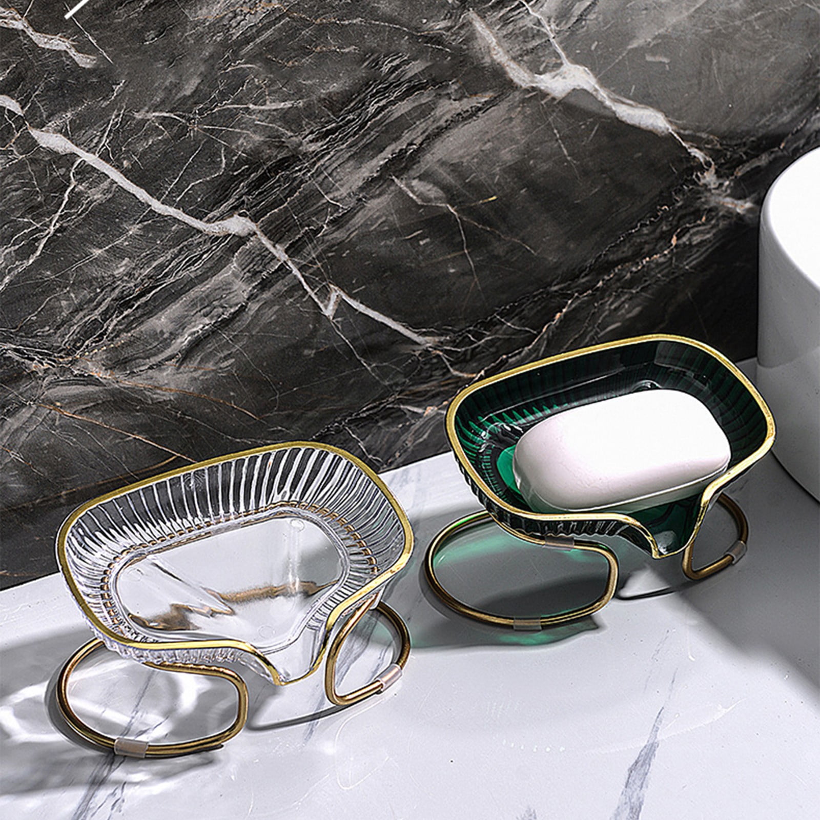 Bathroom Wall Shelf, Waterproof Storage Shelf, Metal Construction, Open ...