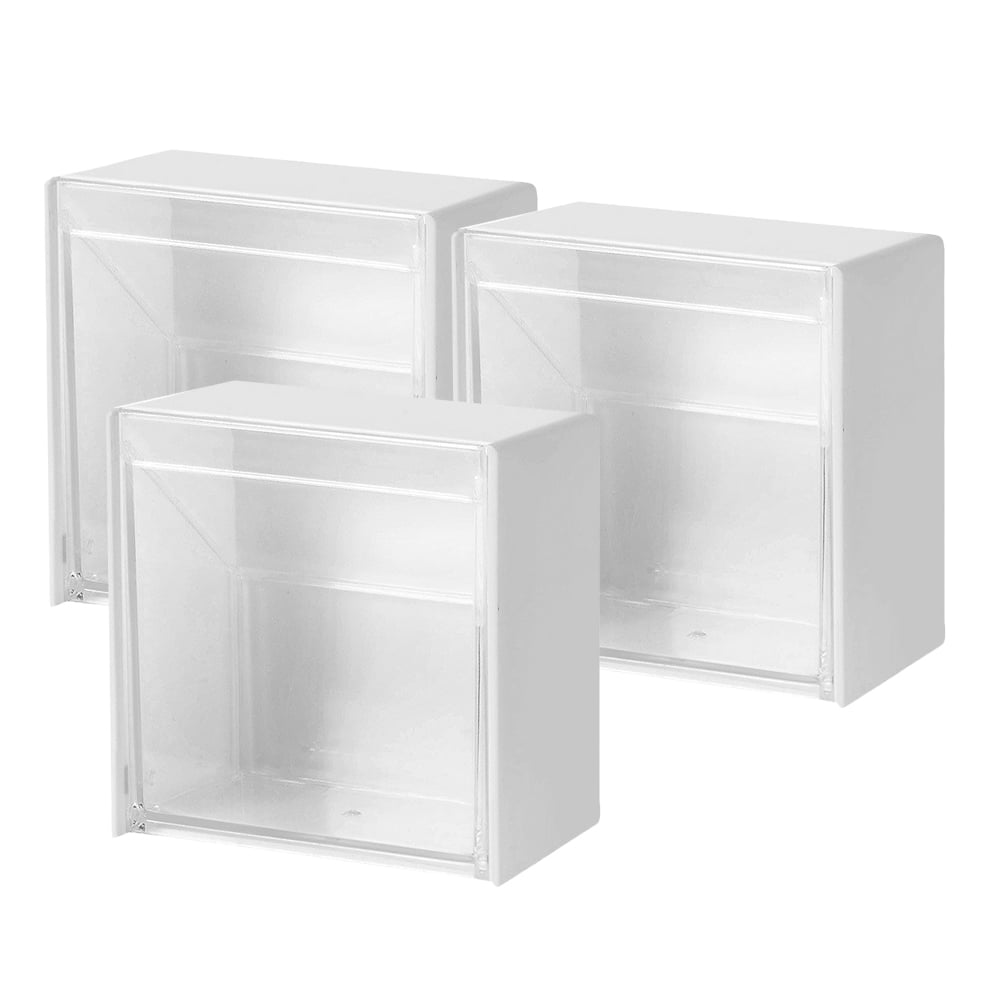 Bathroom Wall Storage Boxes Makeup Organizer Containers Hair Rope Wall ...