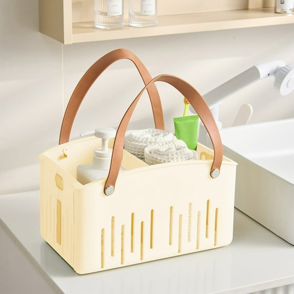 Bathroom Wash Storage Basket, Foldable Hollow Wash Storage, Modern ...