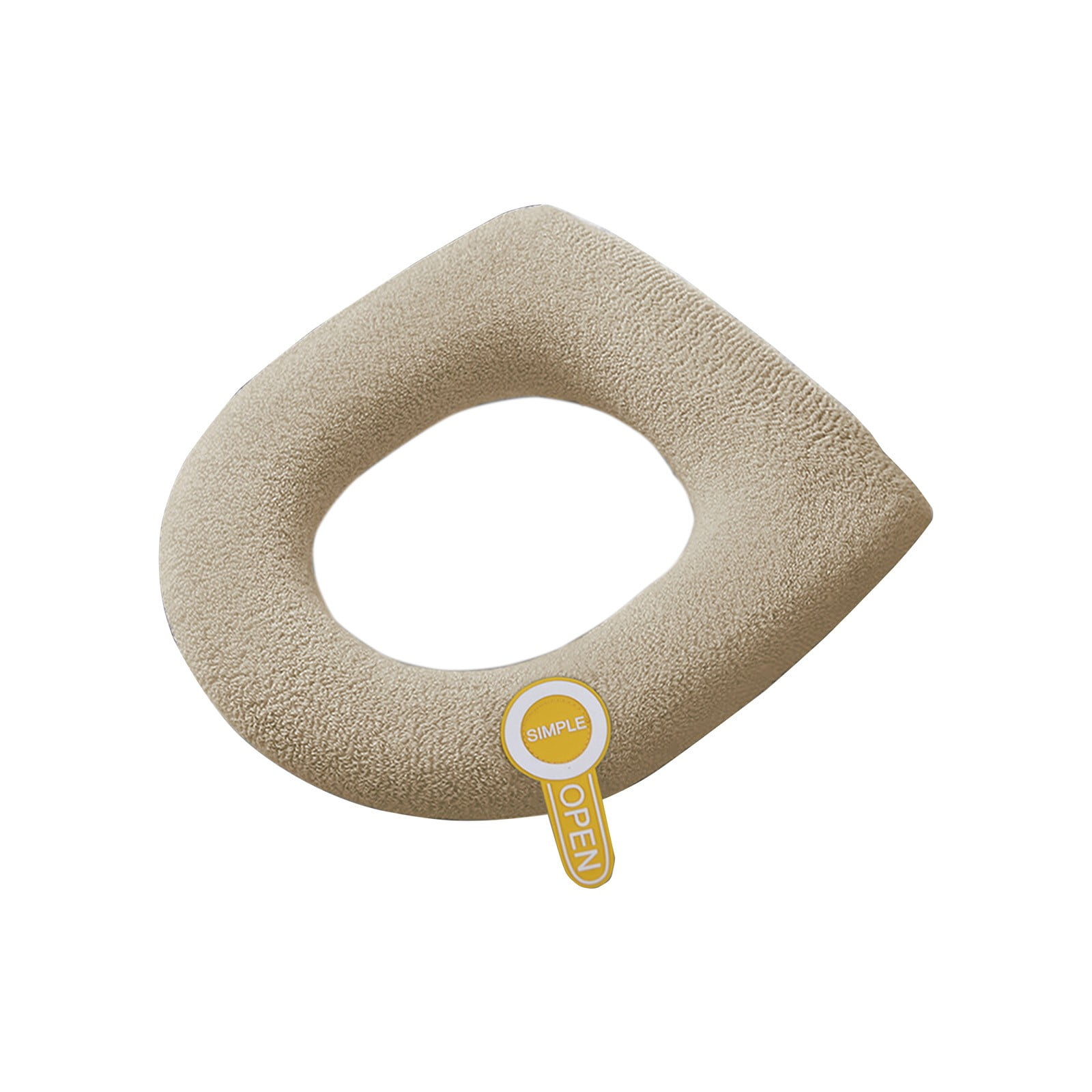 Bathroom Washable Toilet Seat Cover Pads - Universal Fit for Round ...