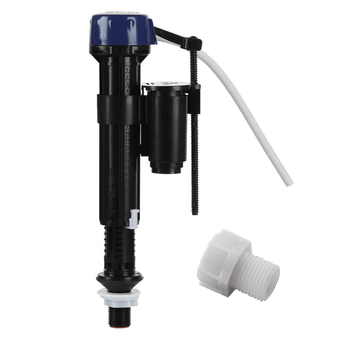 Bathroom Water Tank Inlet Valve Toilet Fittings Intake Fill with G1/2 ...