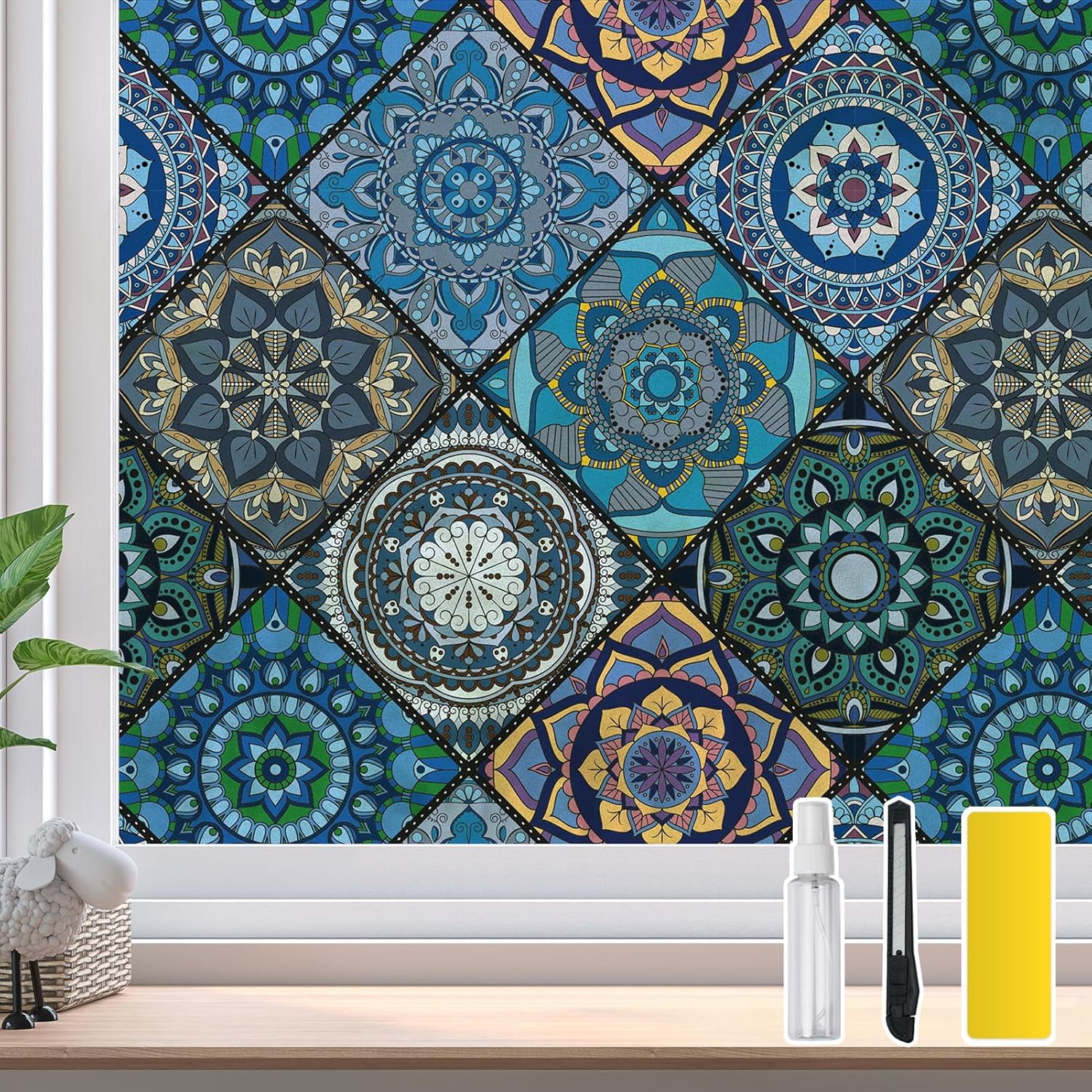 Bathroom Window Privacy Film Decorative Films, Get Privacy While Still ...