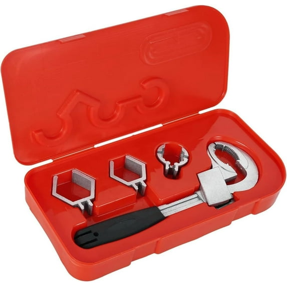 Bathroom Wrench,Multi-Functional Sink Wrench,Adjustable Double-Ended ...