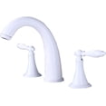 Bathroom faucets Brass Bathroom Sink Faucet 3 Hole Antique Brass Faucet ...