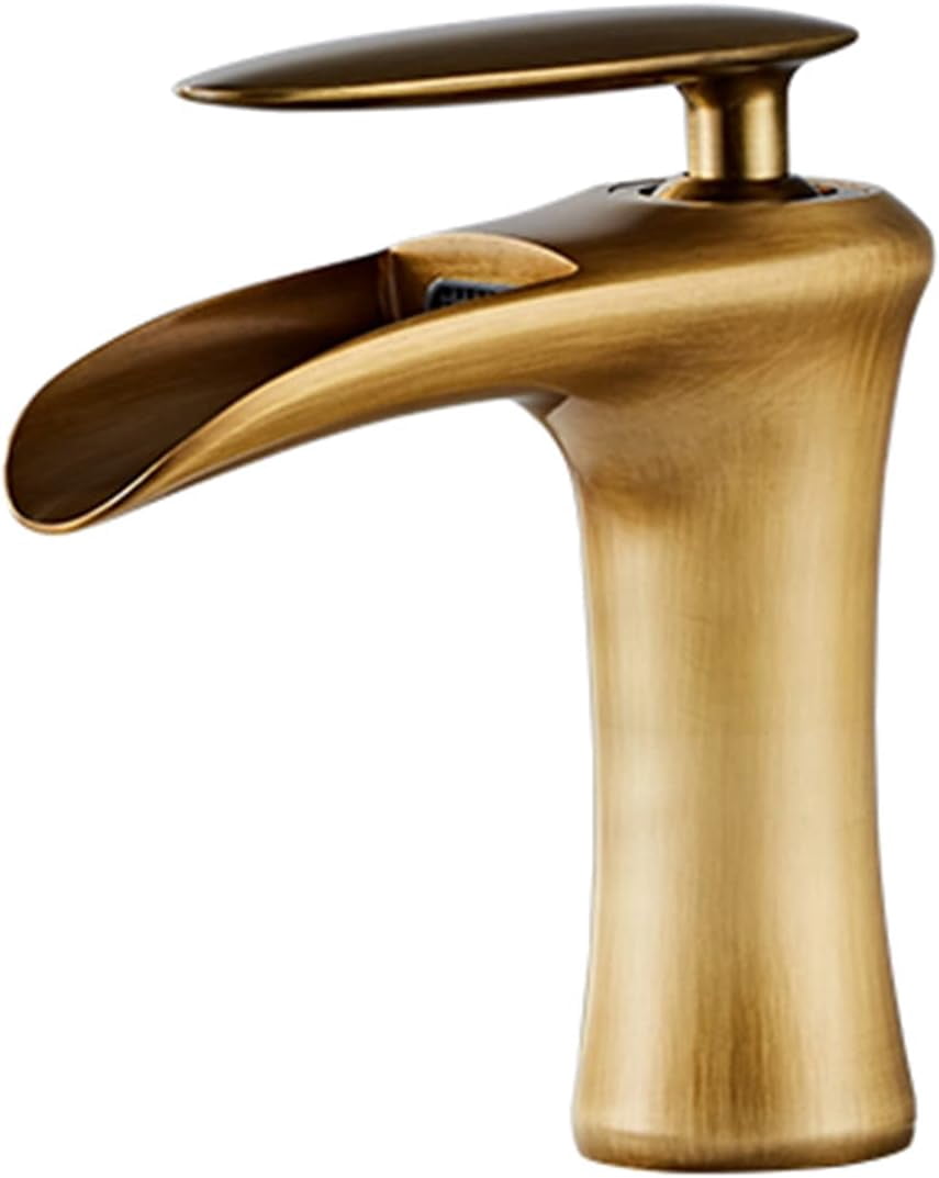Bathroom faucets for Sink 1 Hole Vanity Faucet Single Handle one Hole ...