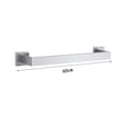 Bathroom hardware set stainless steel 5-piece towel bar towel rack ...