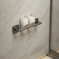 Bathroom slipper and towel rack, patch-type towel and slipper bar ...