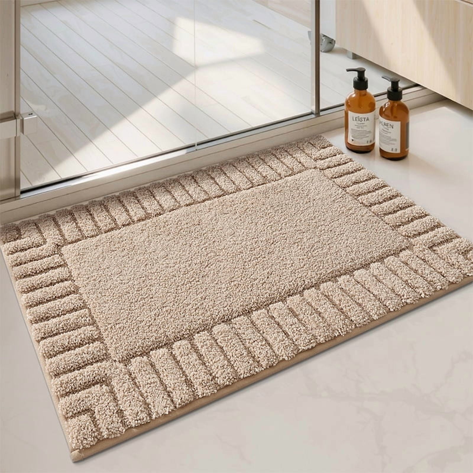 Bathroom water-absorbing mat, bathroom foot mat, toilet anti-slip pad ...