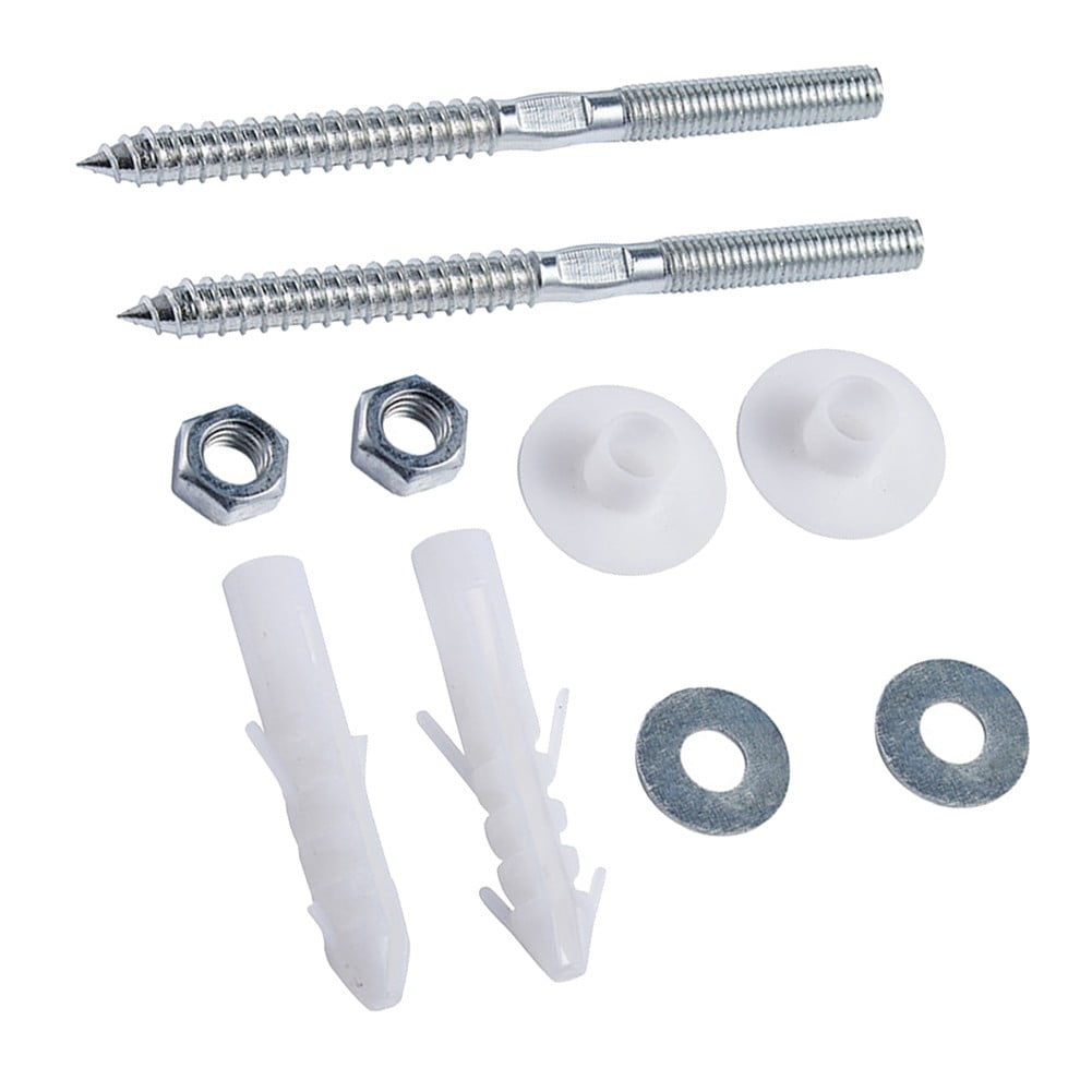 Bathrooms Stainless Steel Fitting Kit Screw Bolt for Wall Mount Basin ...