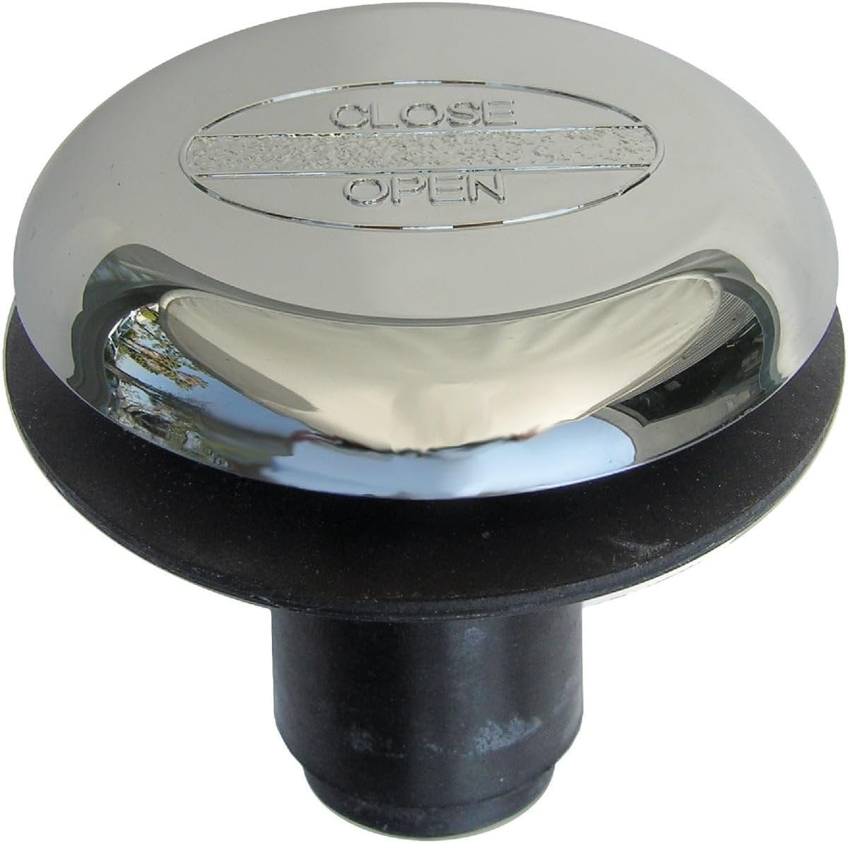 Larsen Bathtub Shoe Strainer Tip Toe Stopper Chrome - 1-1/2 In, Silver ...