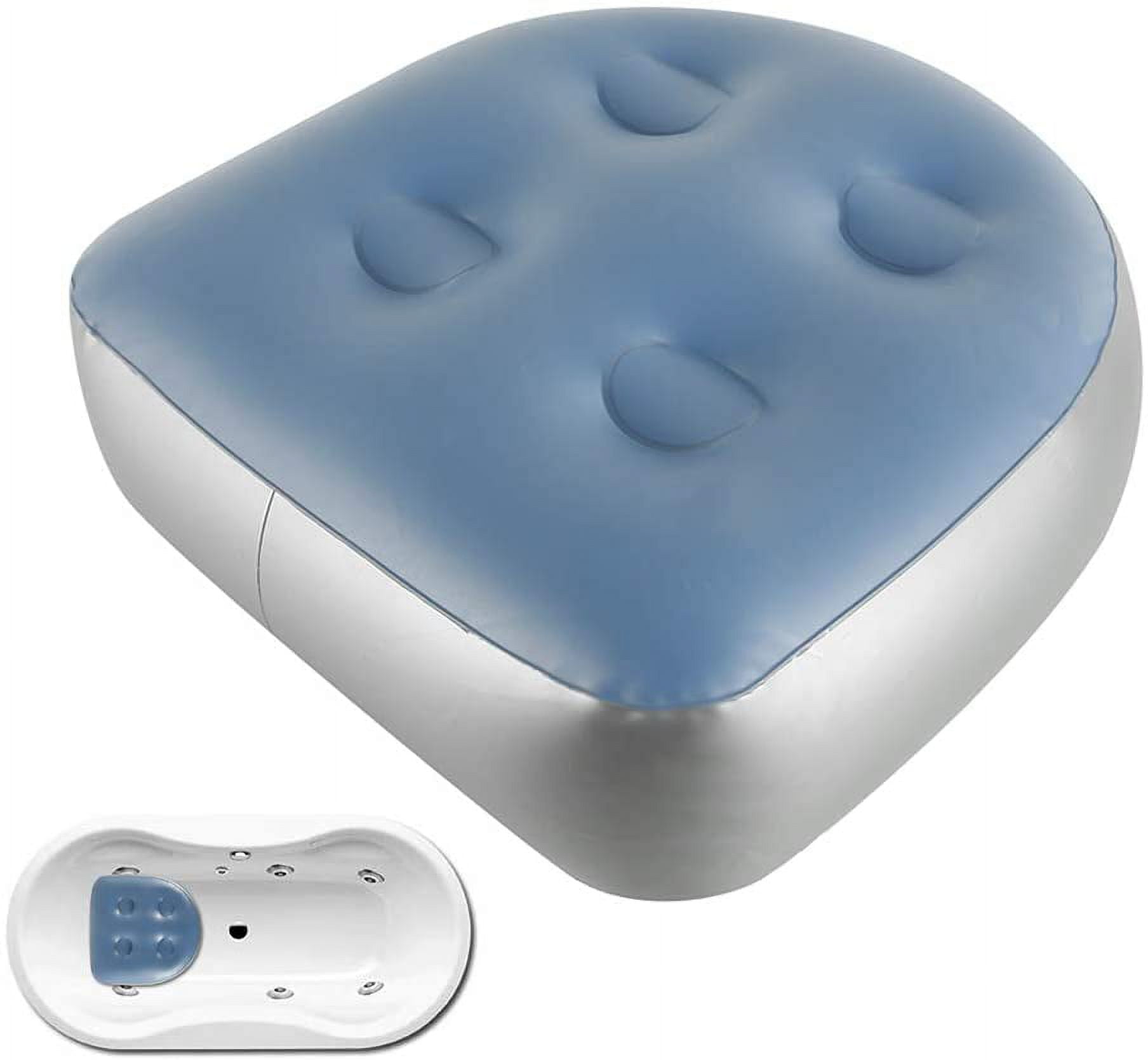 Bathtub Cushion Seat,Inflatable Massage Cushion for Spa and Jacuzzi,Spa ...