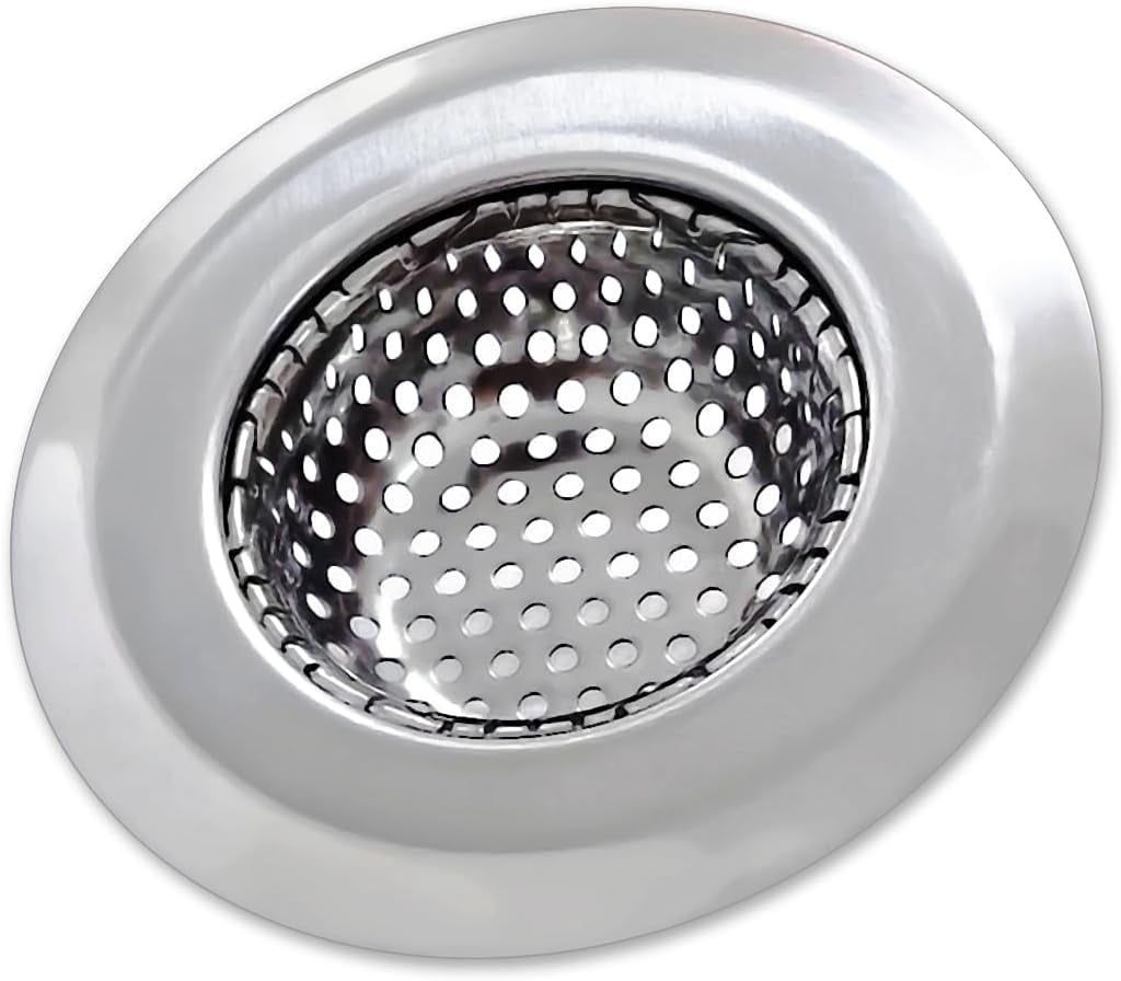 Bathtub Drain Strainer - 2.79 Inch Hair Catcher, Stainless Steel Shower ...