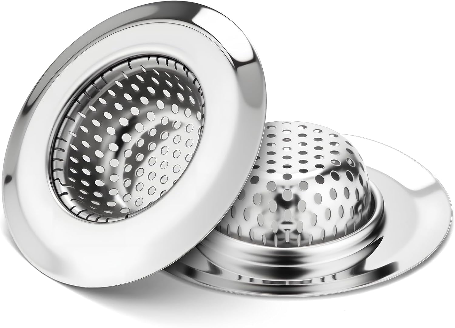 Bathtub Drain Strainer SANLESS Premium Stainless Steel Bathroom Sink ...