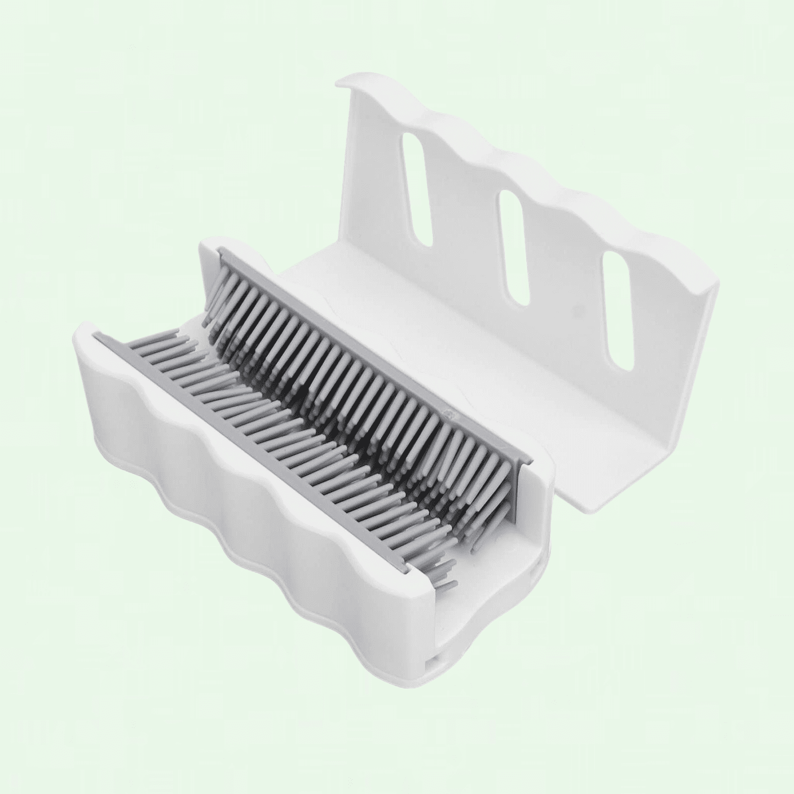 Bathtub Hair Trap, White Hair Catcher for Multi Surface Drains ...