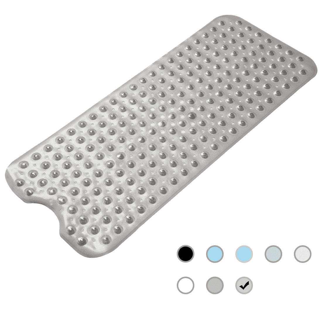 Extra Long Non-Slip Bath Mat 40 x 16 Inch for Bathtub & Shower, Machine ...
