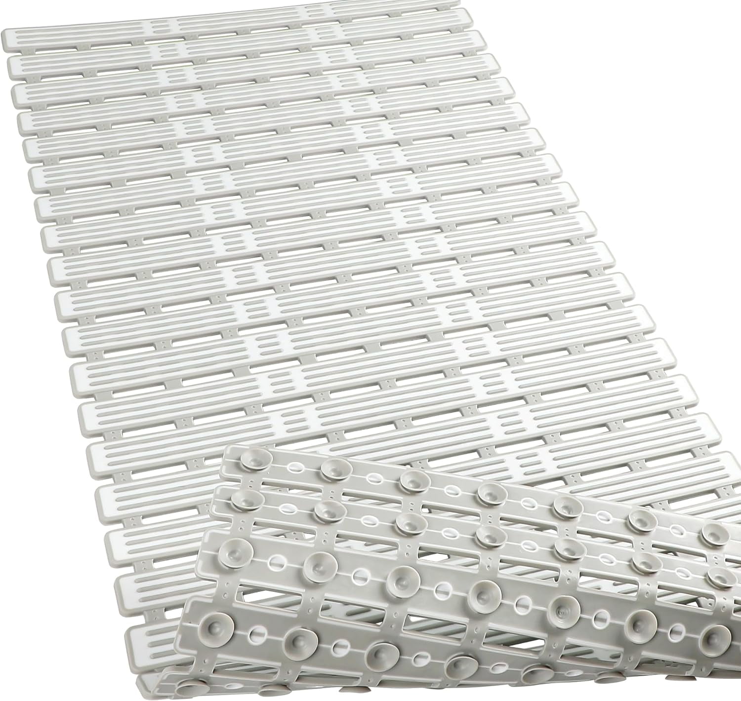 Bathtub Mat Non Slip Shower Mats, 35.4 x 15.7 Inch Long Soft Bath Tub ...