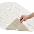 Bathtub Mat Non Slip Silicone Soft Odorless Bath Mat No Suction Cups ...