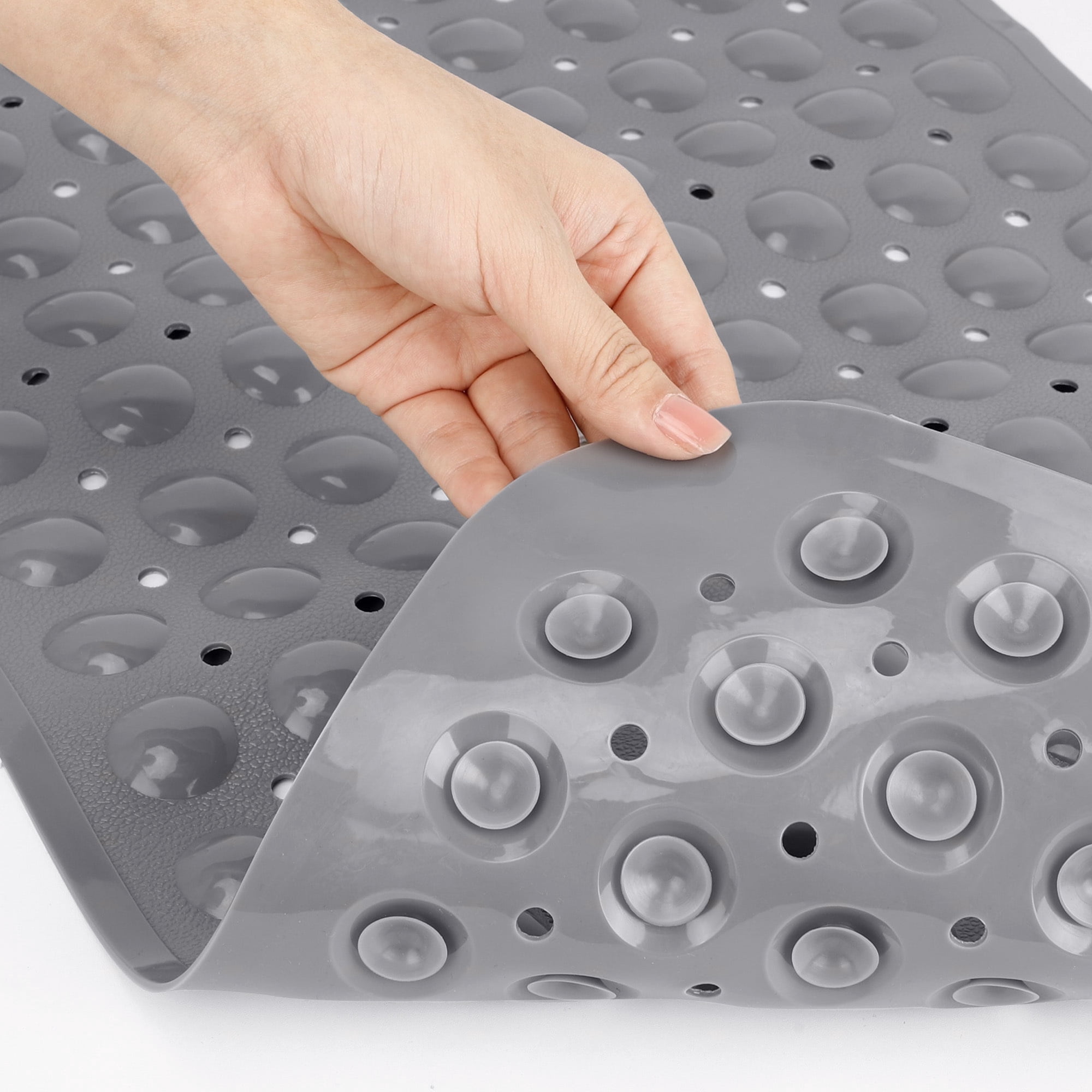 GPED Bathtub Mats for Shower Tub, Non Slip 27.6 x 15 Inch Bath Mat with ...