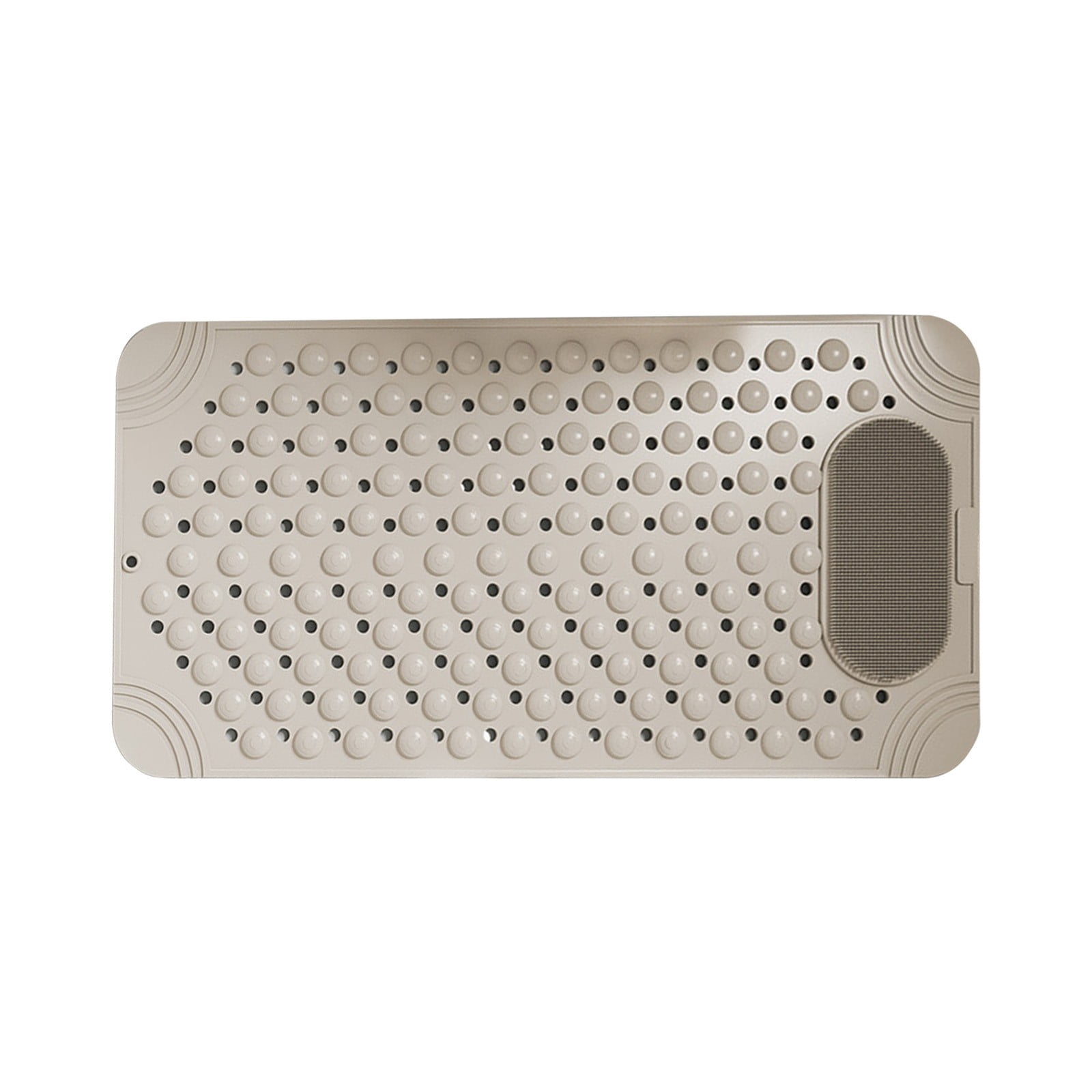 Bathtub Non-Slip Shower Pad, Adhesive Anti-Skid Mat, Safety Foot Pad ...