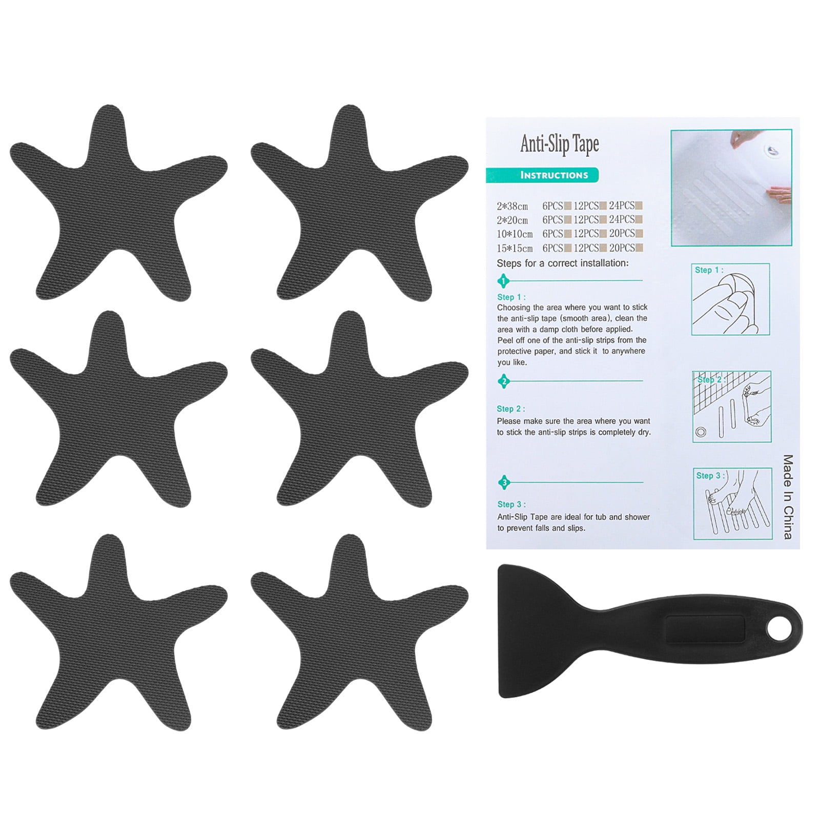 Uxcell Bathtub Non Slip Stickers Safety Shower Floor Anti Slip Stickers ...