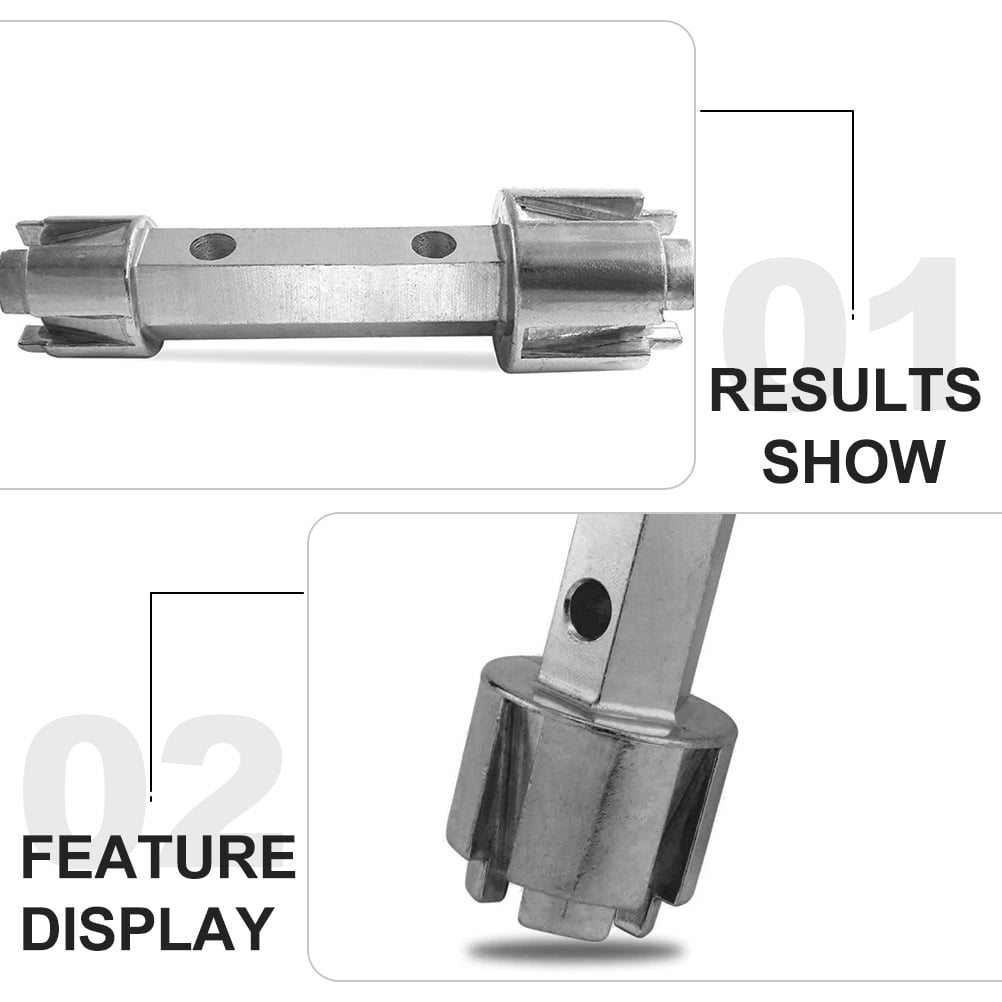 Bathtub Ratchet Wrench Tub Drain Remover Removal Tool Dual Ended Sink